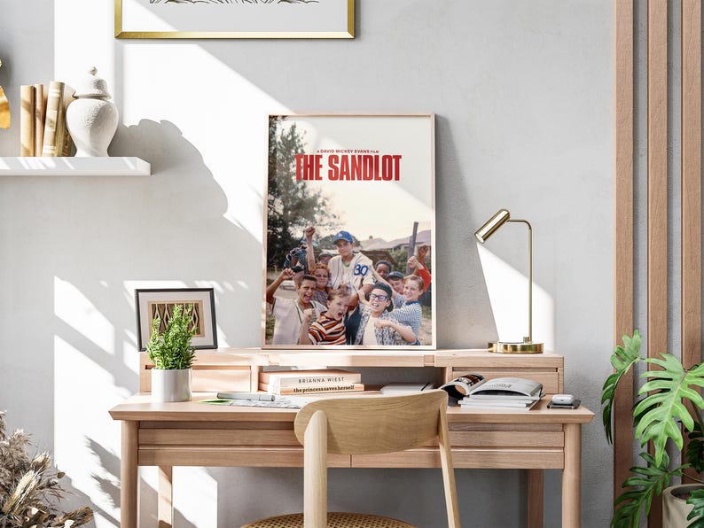 The Sandlot Poster, Retro Movie Poster, Vintage Poster, Gift for Him ...
