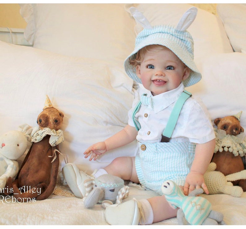Custom Davi Toddler Baby Doll Sculpt by Ping Lau, Reborn by Paris Alley ...