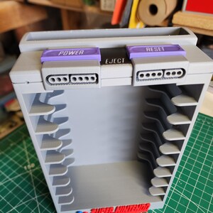 Super Nintendo Cartridge Display V2 - Etsy