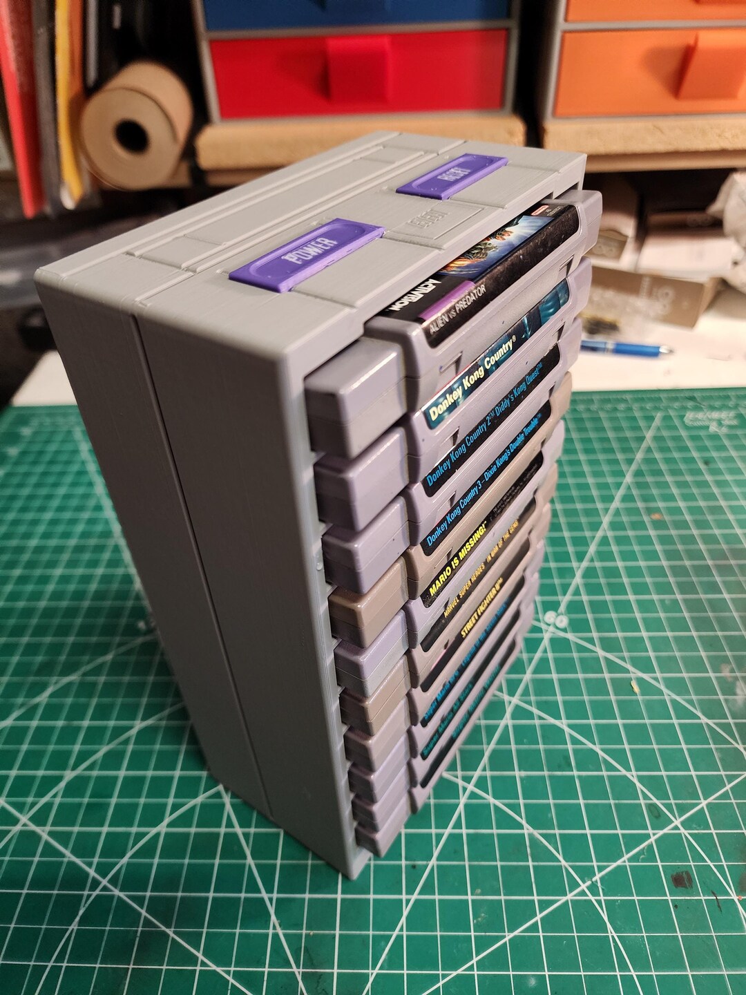 Super Nintendo Cartridge Display - Etsy