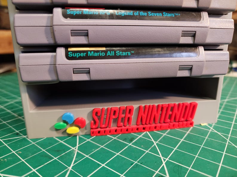 Super Nintendo Cartridge Display - Etsy