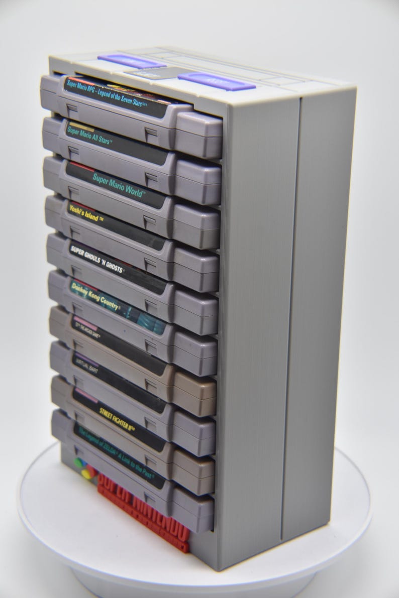 Super Nintendo Cartridge Display - Etsy
