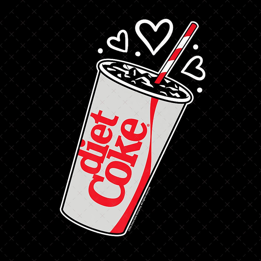 Diet Coke Pink Bow Coquette Png, Cute Pink Soda Drink Png, Aesthetic ...