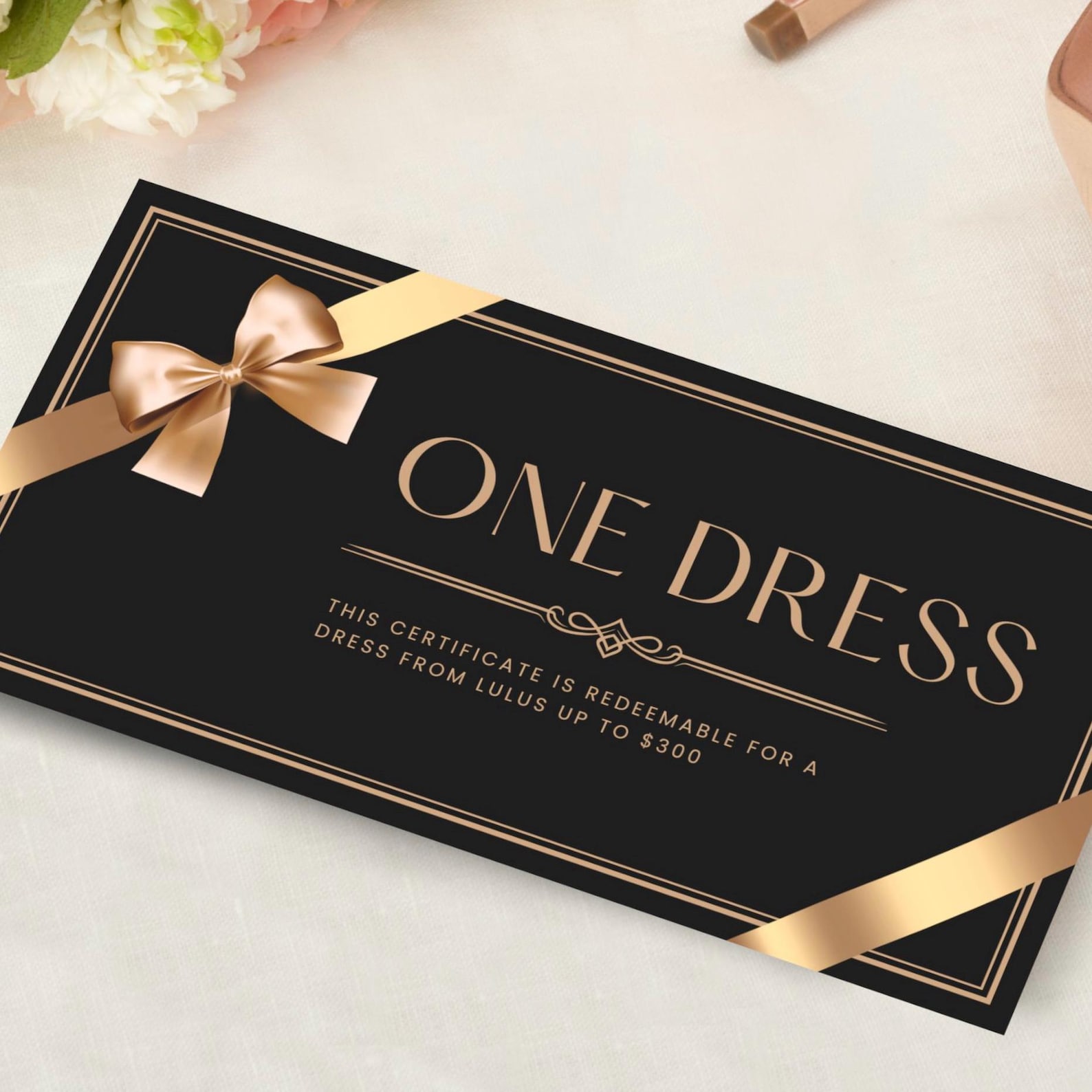 Bridesmaid Dress Coupon Template: Unique Wedding Proposal (digital) - Etsy