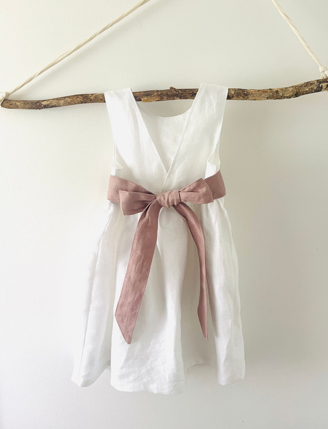 Dress Add on - Bow Sash - Etsy