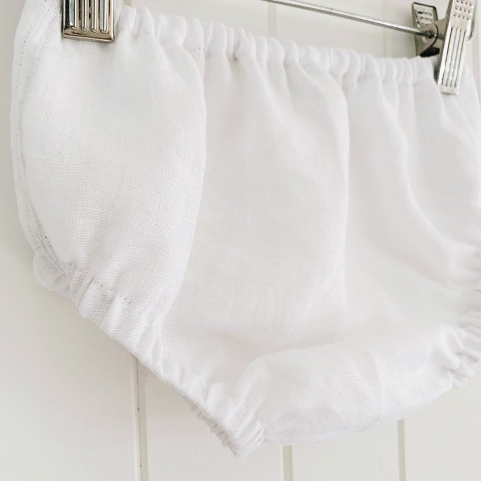 Linen Nappy Cover Linen Diaper Cover Baby Pants Flax Linen White Dusty ...