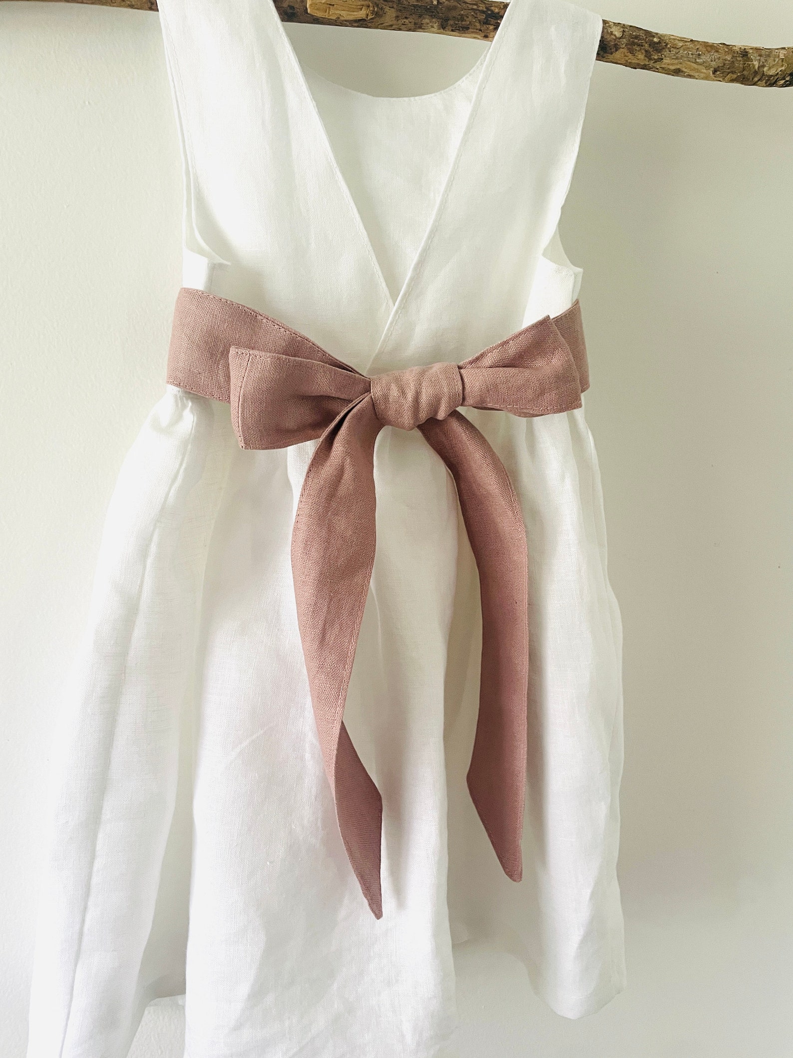Dress Add on - Bow Sash - Etsy