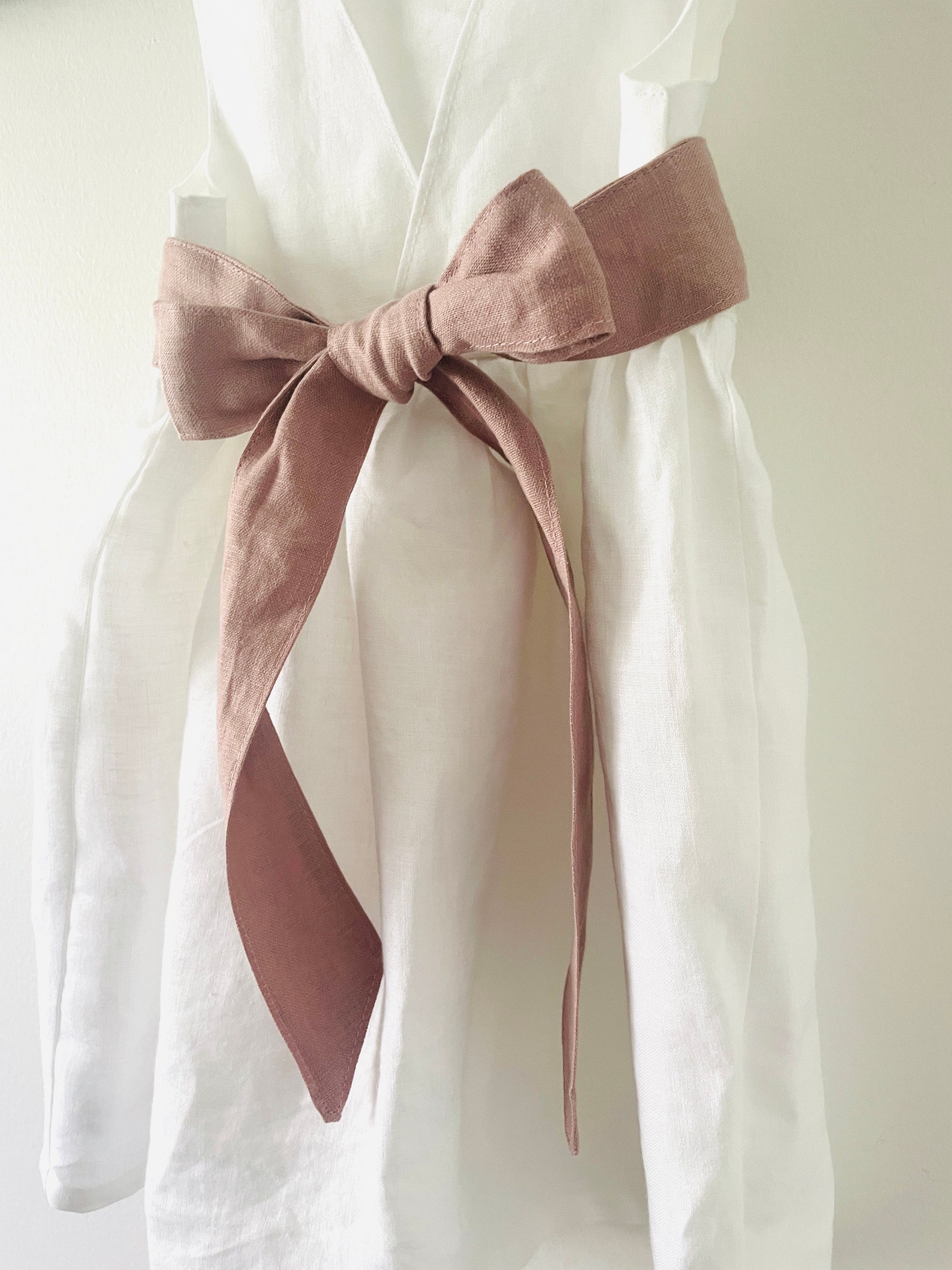 Dress Add on - Bow Sash - Etsy