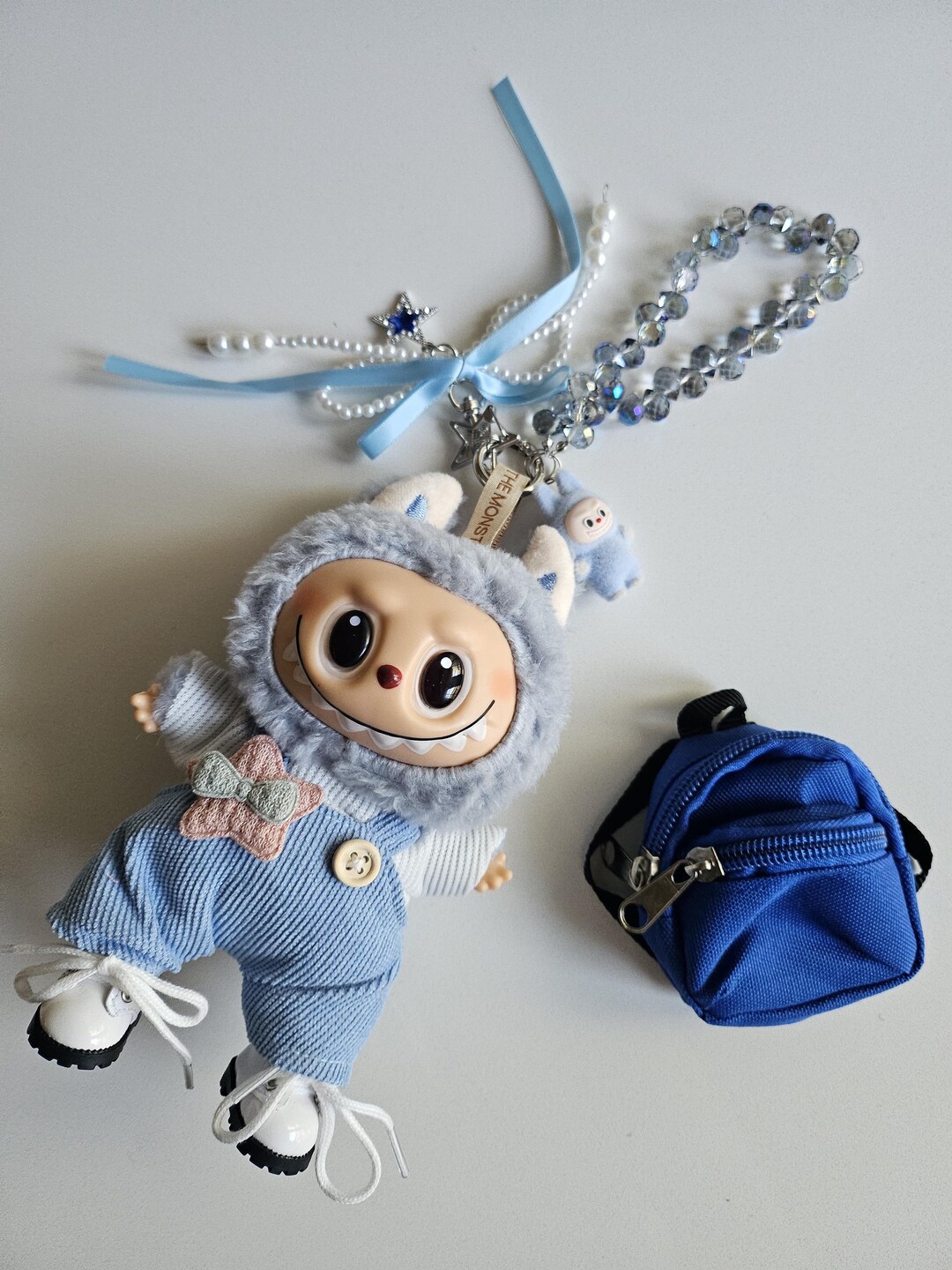 Adorable Fully Dressed+accessories Labubu Bag Charm With a Matching ...