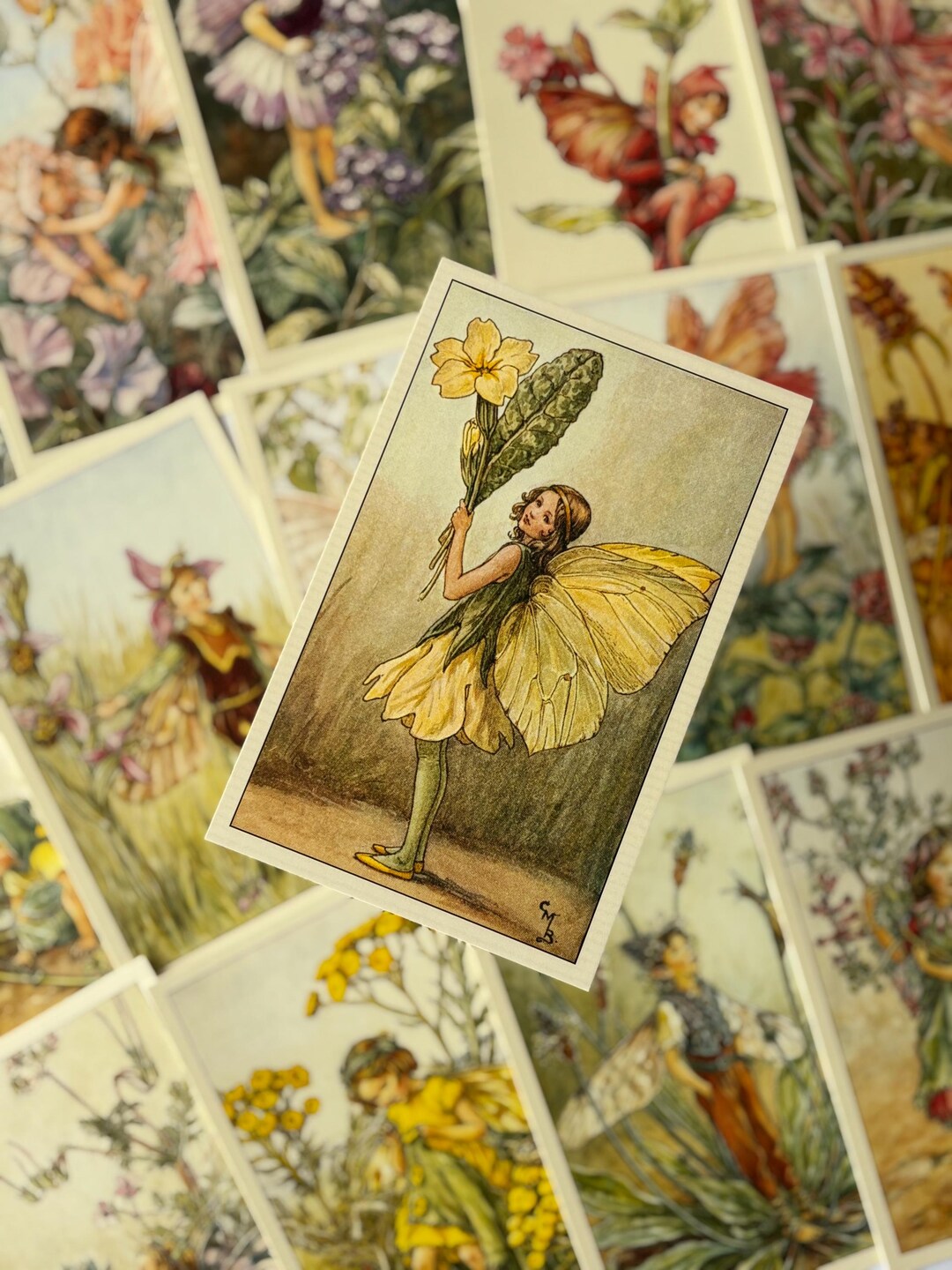 Flower Fairies of the Spring Postcards: Vintage Style Fairy Art ...