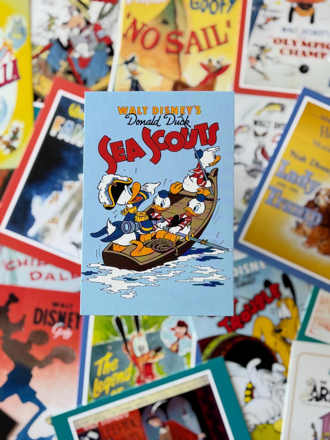 Donald Duck, Goofy & Pluto Movie Postcards: Classic Walt Disney Art ...