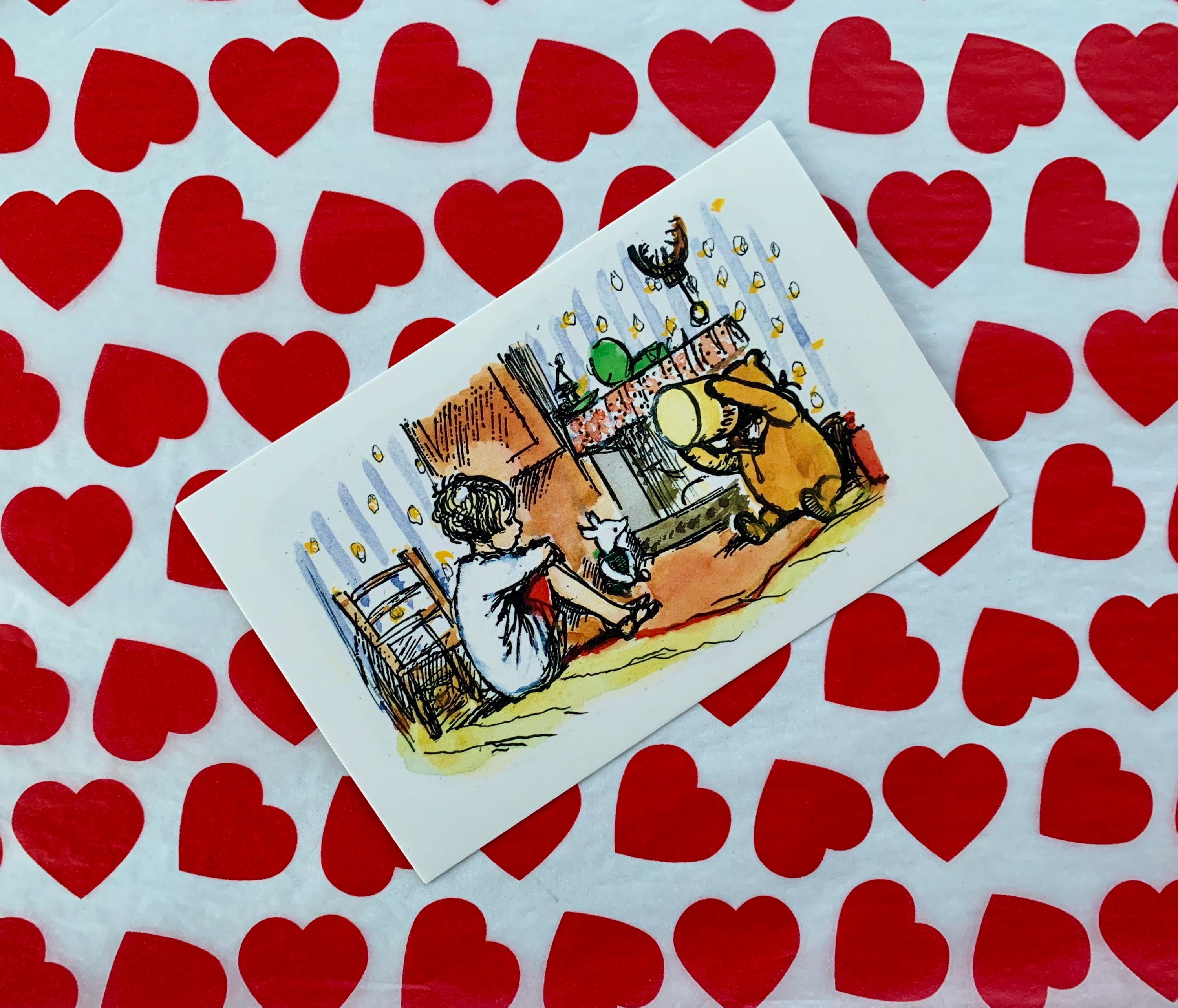 Winnie the Pooh Postcards: Vintage Style A.A. Milne Prints - LUCKY DIP ...