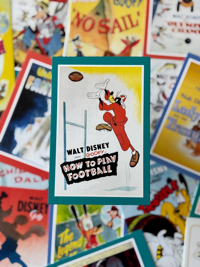 Donald Duck, Goofy & Pluto Movie Postcards: Classic Walt Disney Art ...