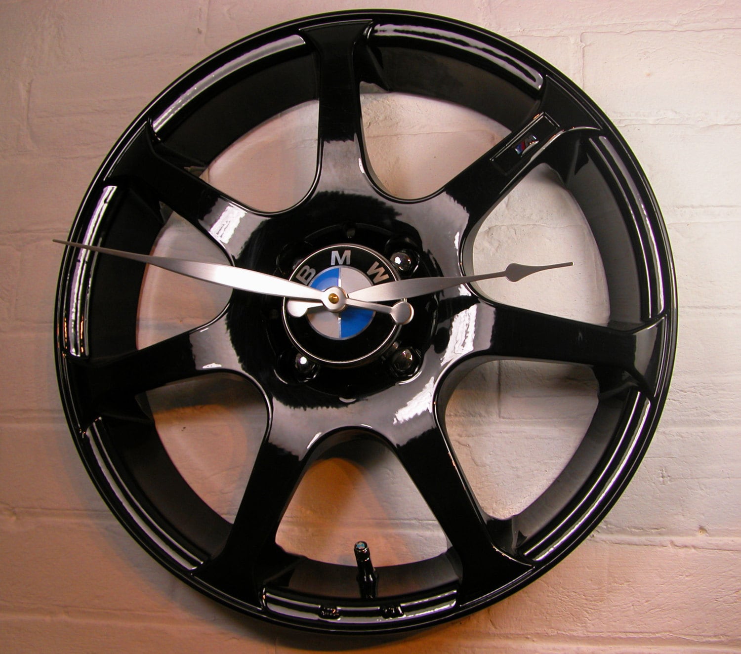 Alloy Wheel Upcycled to Stunning BMW Wheel Wall Clock - Etsy