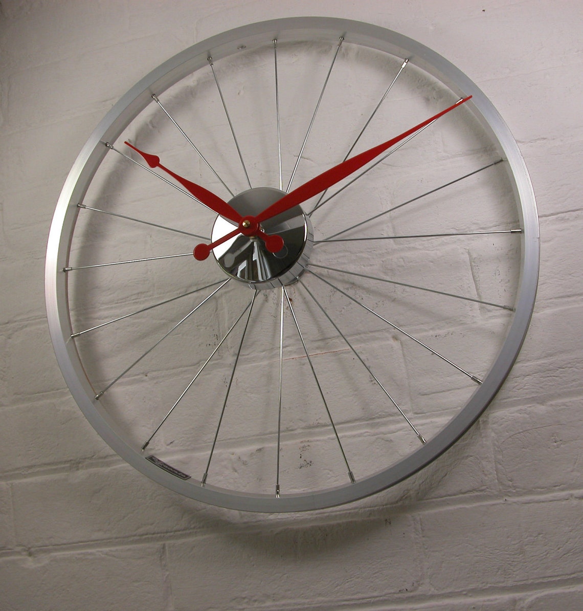 Bicycle Wheel Clock - Etsy