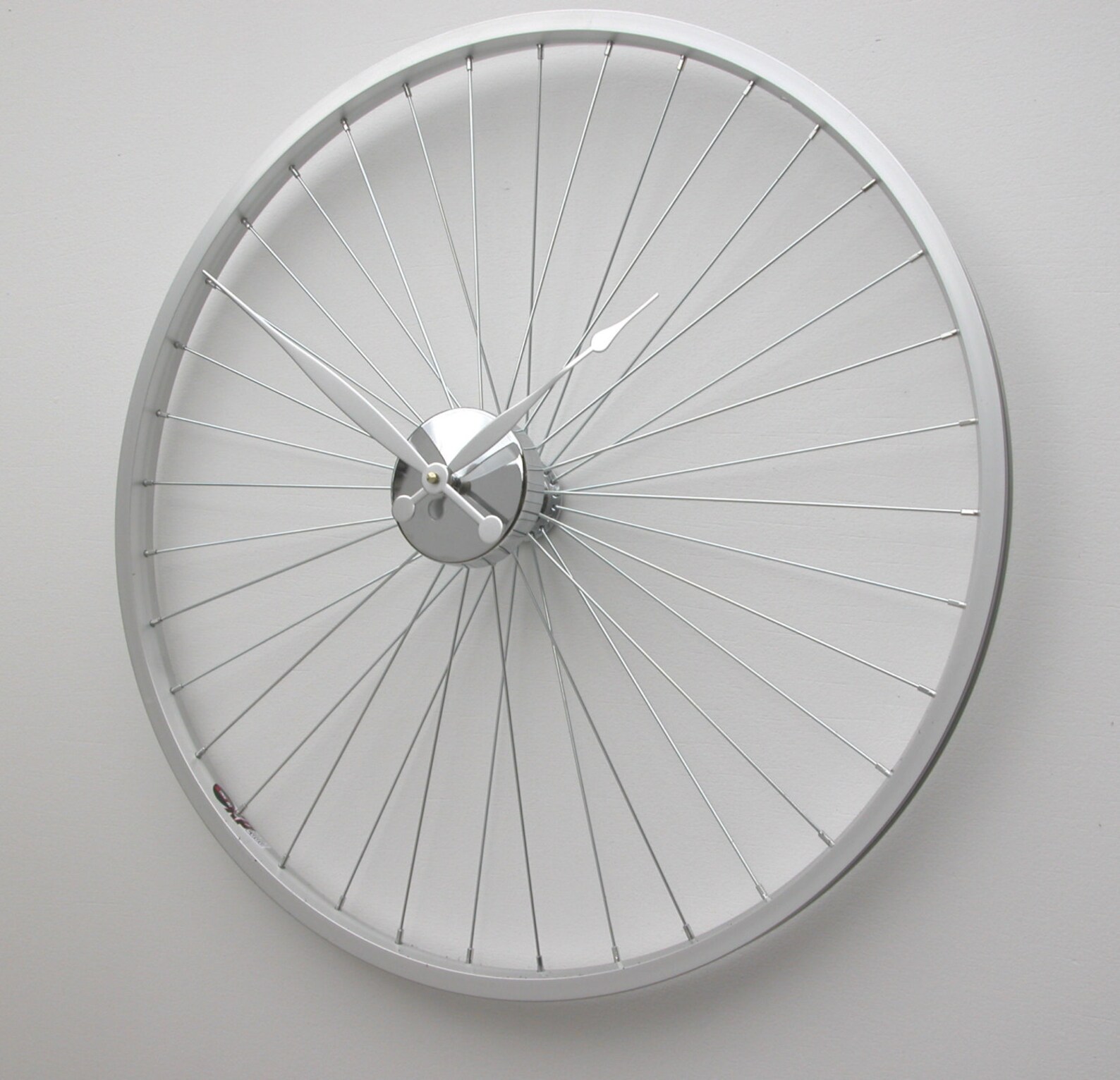 Bicycle Wheel Clock 24 Inch - Etsy