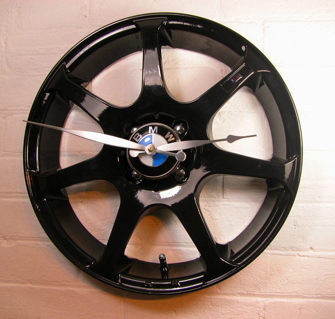 Alloy Wheel Upcycled to Stunning BMW Wheel Wall Clock - Etsy