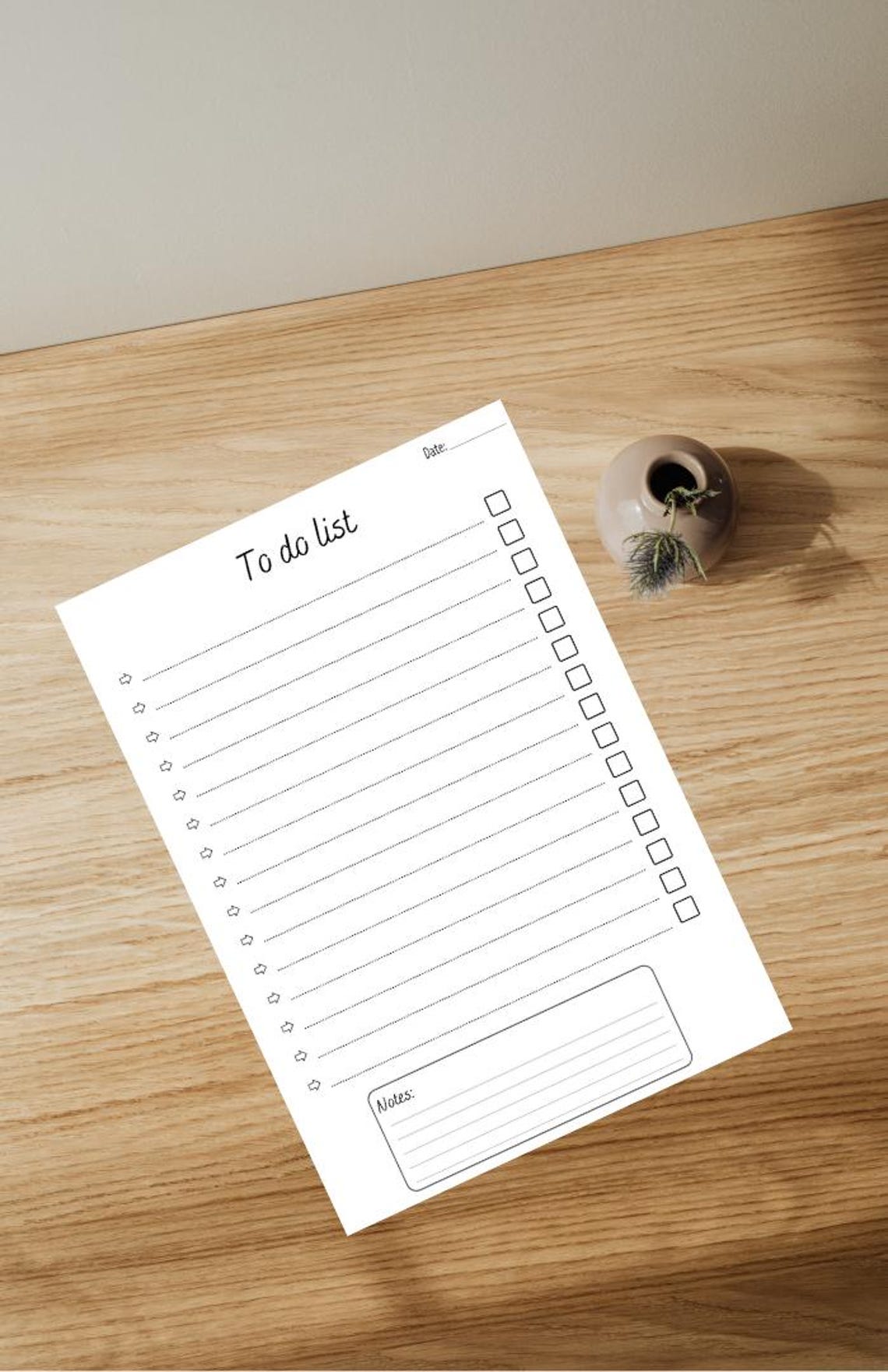 To Do List, to Do List Template, Printable to Do List, Goodnotes ...