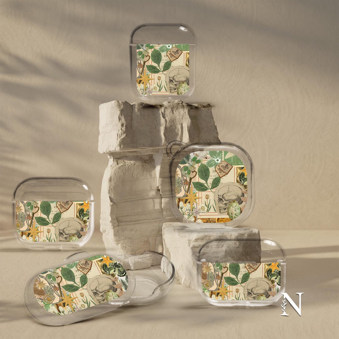 Coquette Case Vintage Paper Collage Cover for Apple Airpods Pro Airpods ...