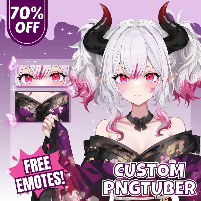 Pngtuber Avatar Anime - Etsy