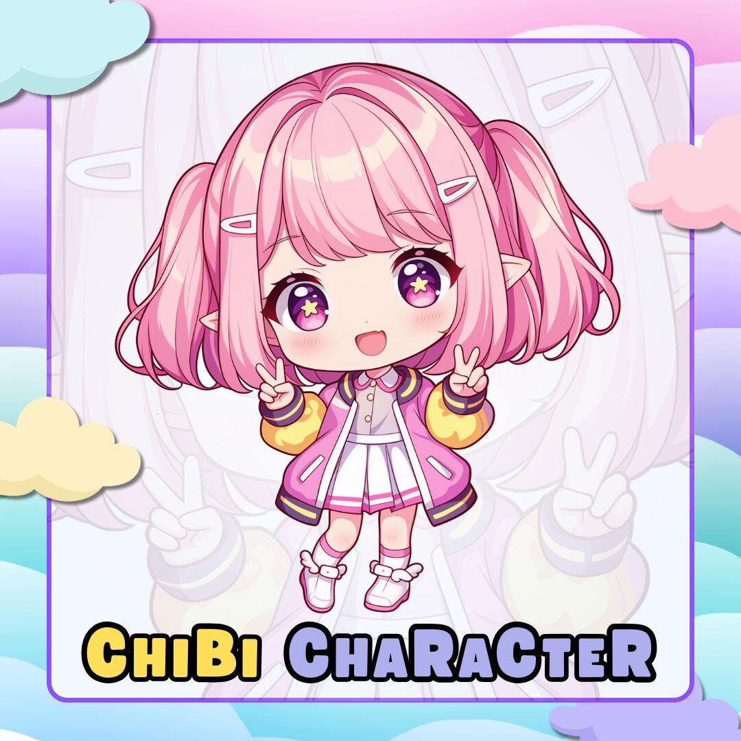 CUSTOM CHIBI, Chibi Couple, Chibi Character, Chibi Fanart, Chibi ...