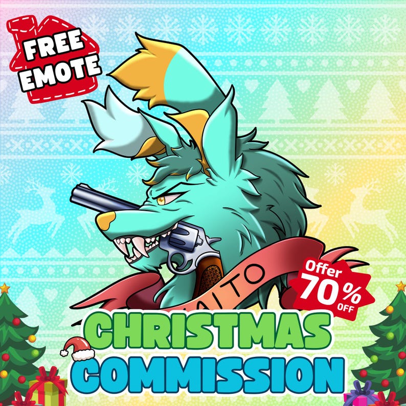 Custom Furry Art Commission | Anime Furry Headshot Icon PFP | Fursona ...