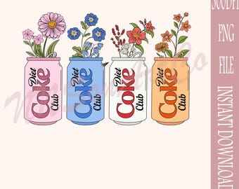 Running on Diet Coke and Anxiety Png, Soda Drink Png, Aesthetic Girly ...