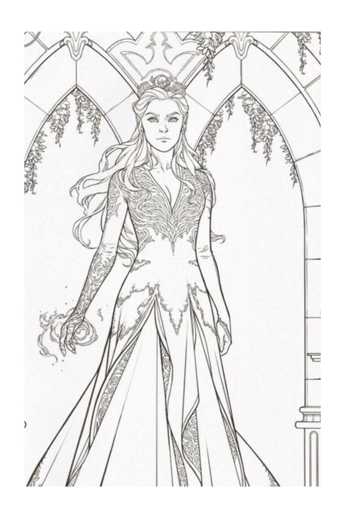 Acotar Coloring Book Pages