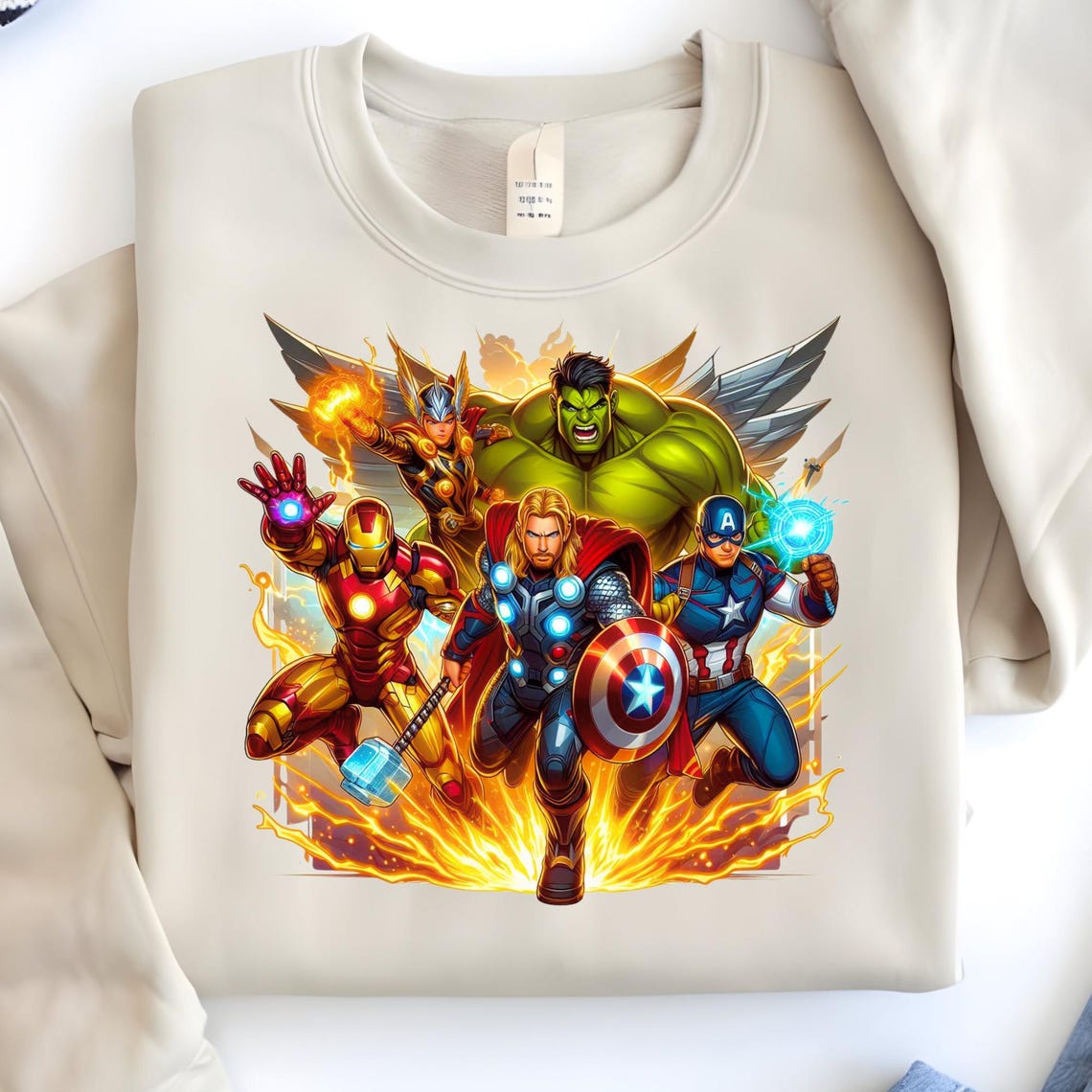 Superhero Team PNG: High-resolution Hero Shirt Design (digital Download ...