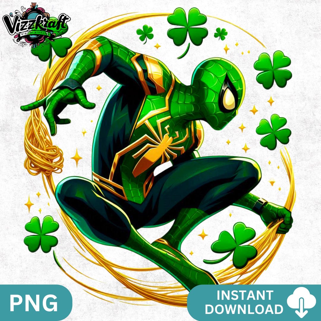 Superhero St Patrick Day PNG, St Patrick Sublimation Design, St Patrick ...