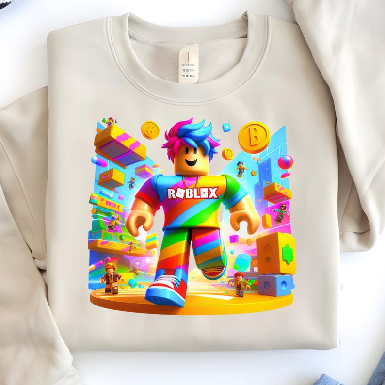 Roblox PNG File for Sublimation, Roblox Shirt PNG, High Resolution ...
