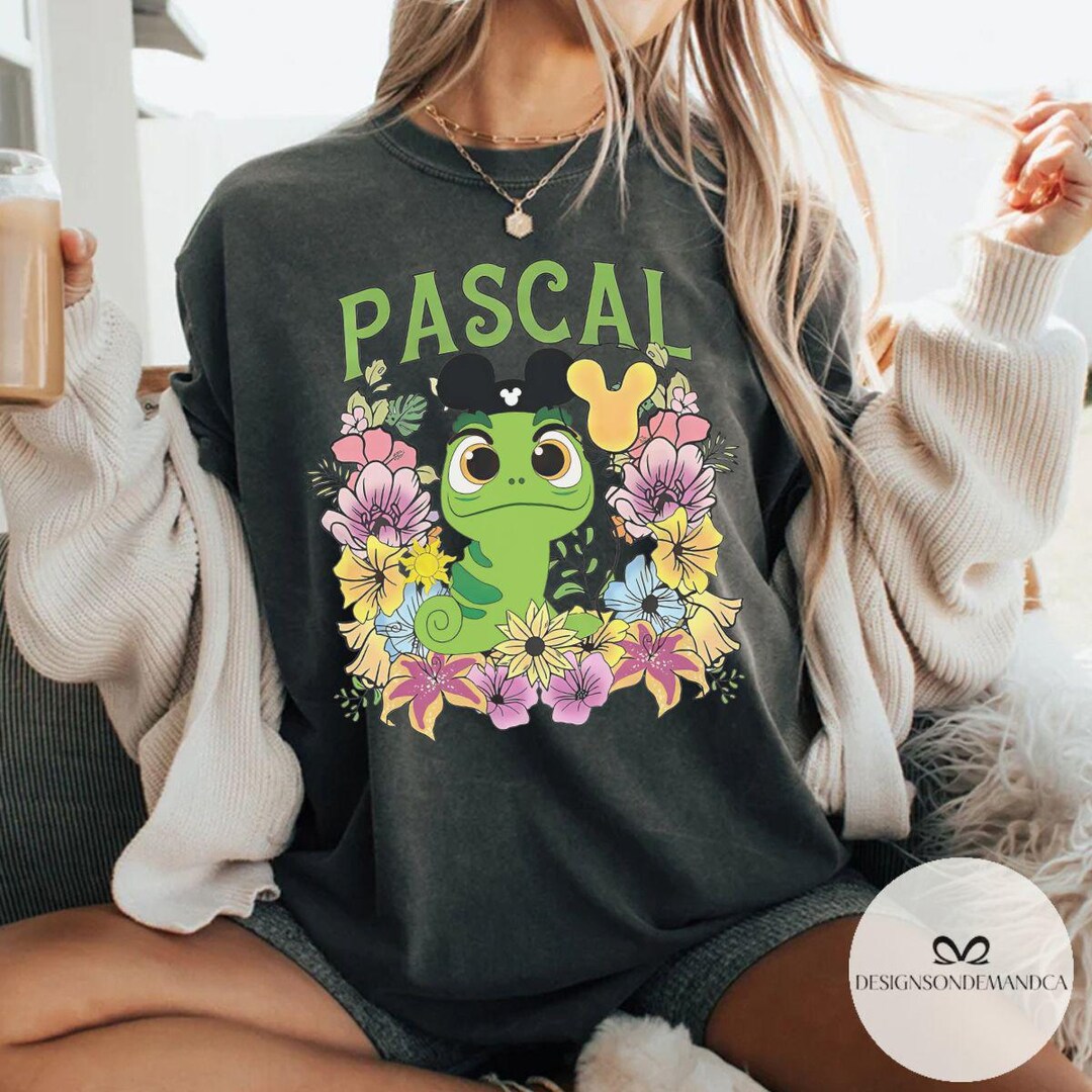 Pascal Rapunzel Tangled Disney Princess Baby Tee Croptop Tank Shirt ...