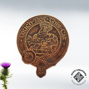 Clan Macgillivray Badge, Scottish Clan, Highland Clan, Chattan ...