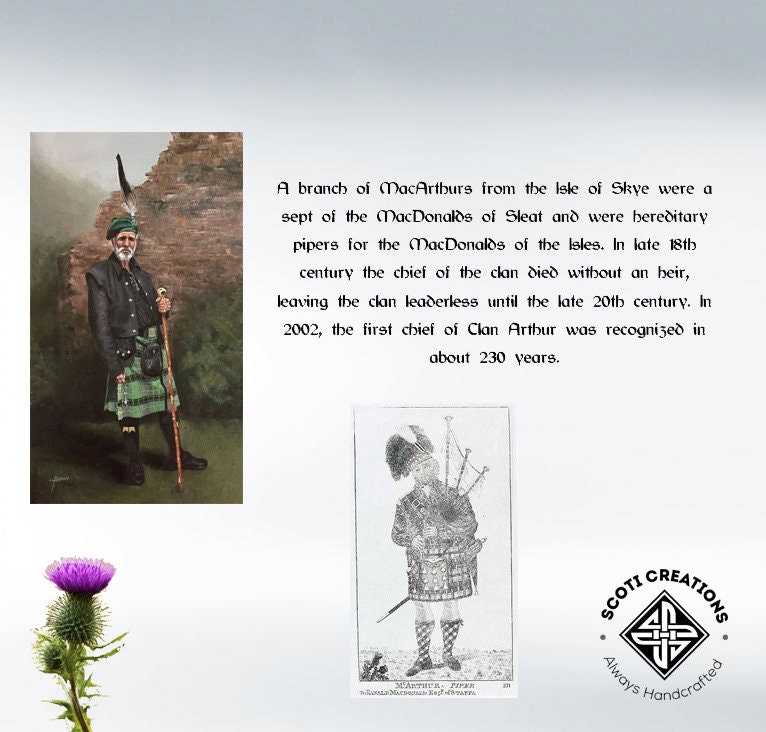 Clan Macarthur Clan Arthur Badge Scottish Clan Highland - Etsy