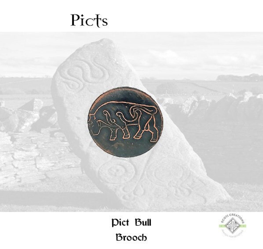 Pict Bull Pin, Ancient Scottish - Etsy