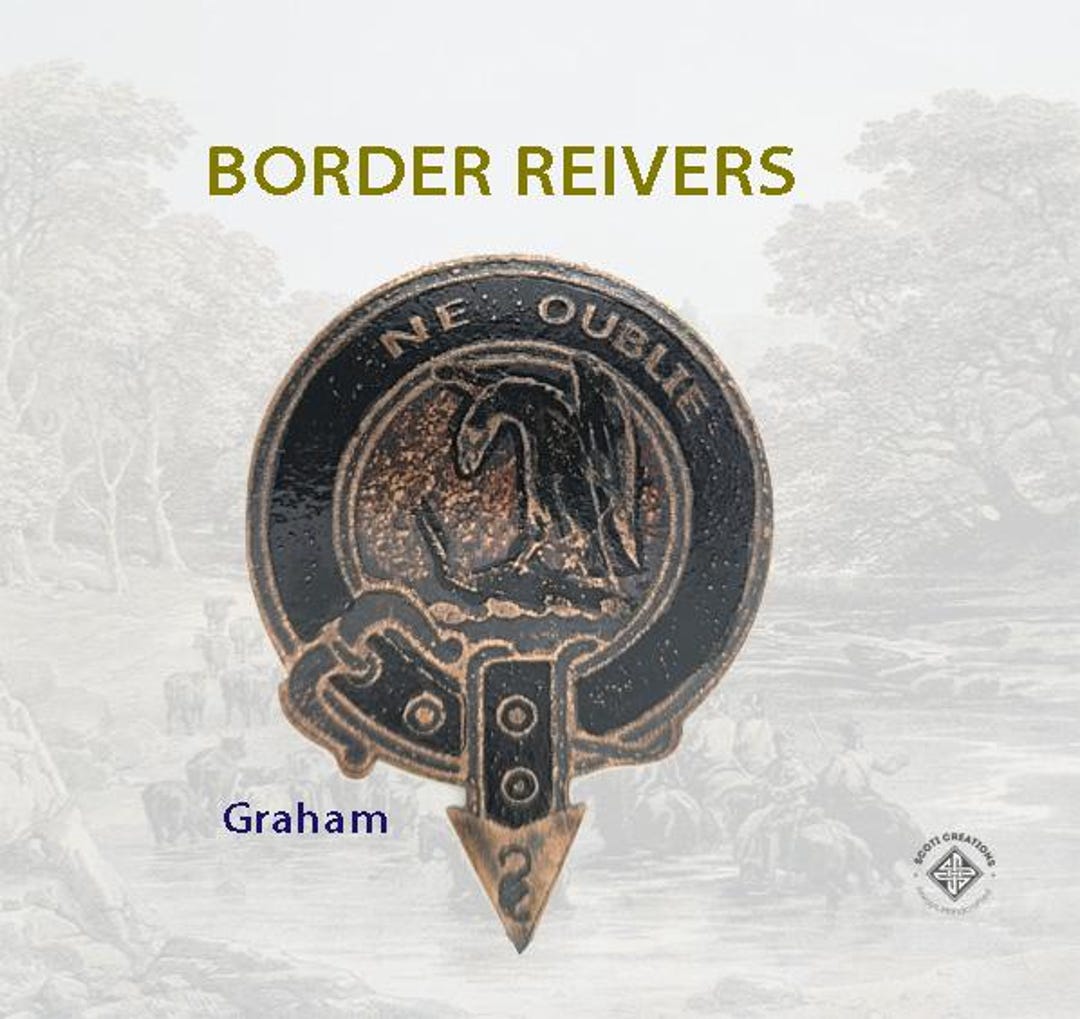 Clan Graham Badge, Scottish Border Reiver Clan - Etsy