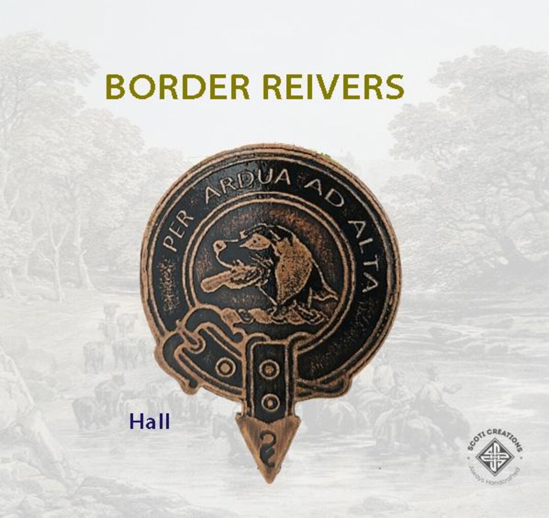 Clan Hall Badge, Scottish Border Reiver Clan - Etsy