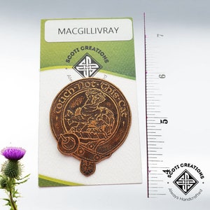 Clan Macgillivray Badge, Scottish Clan, Highland Clan, Chattan ...