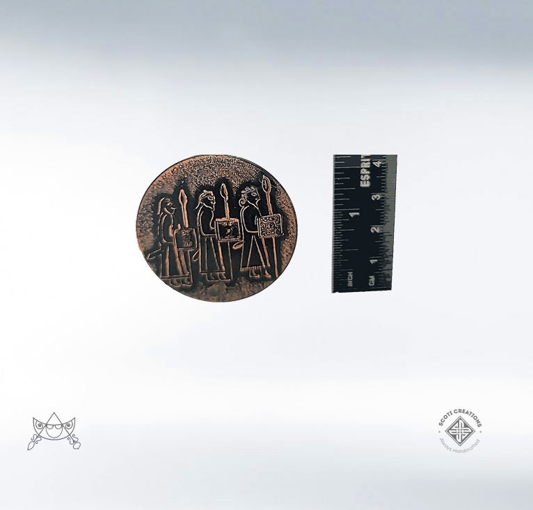 Pict Warriors 2 Brooch Ancient Scottish - Etsy