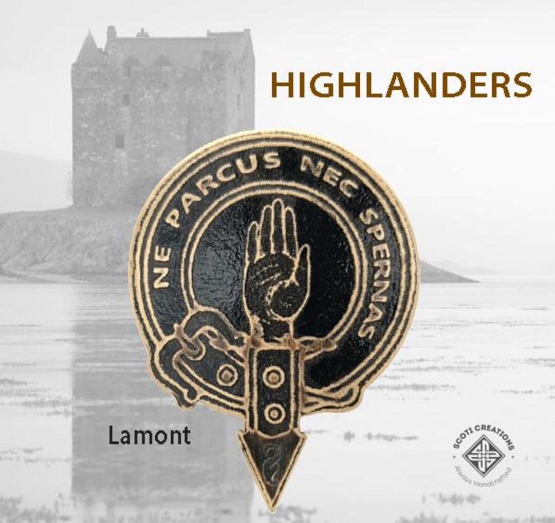 Clan Lamont Badge, Scottish Highland Clan - Etsy