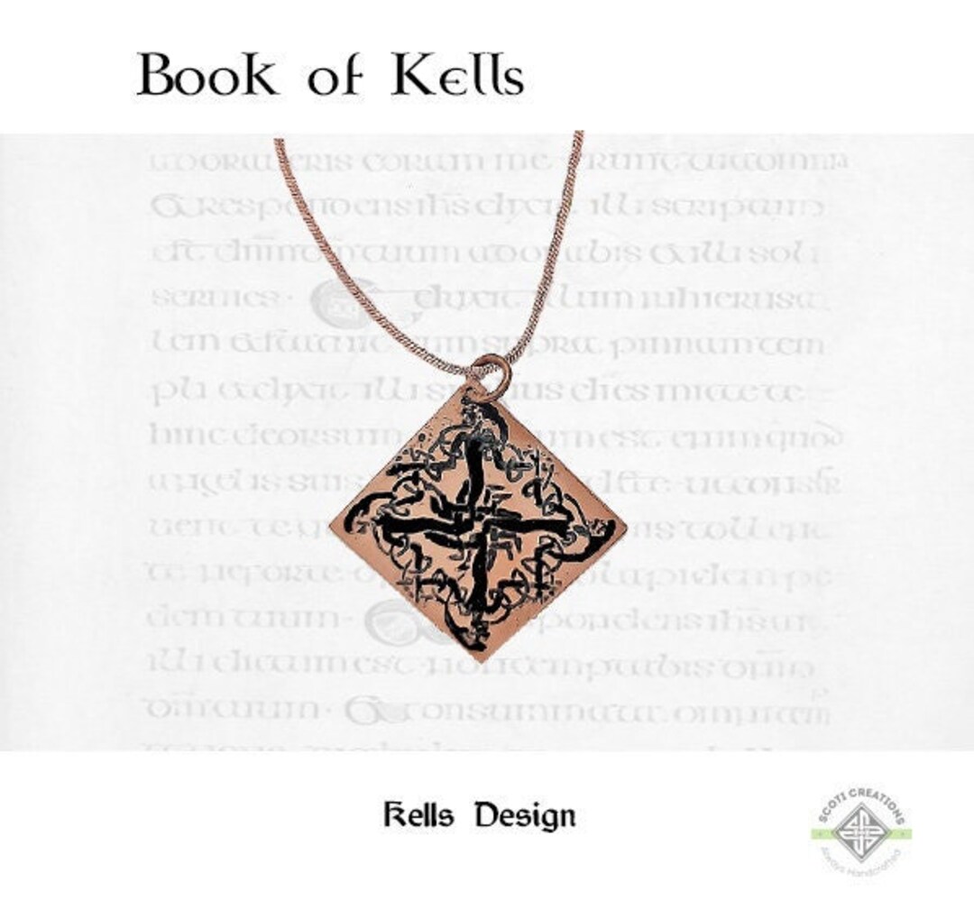 Book of Kells Design 37, Necklace - Etsy