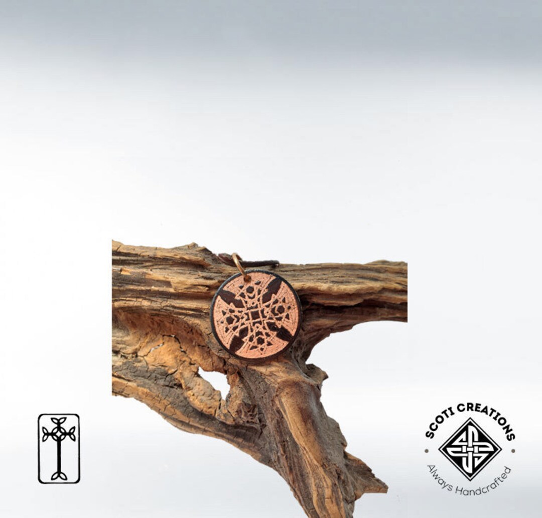 Celtic Cross Necklace, Equal Armed Cross #3, Celtic Cross Necklace ...