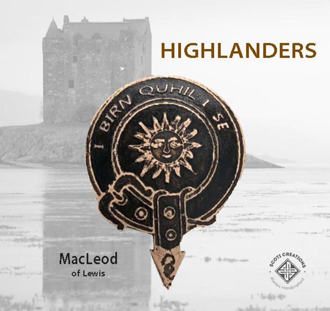 Clan Macleod of the Lewes Badge, Scottish Highland Clan - Etsy