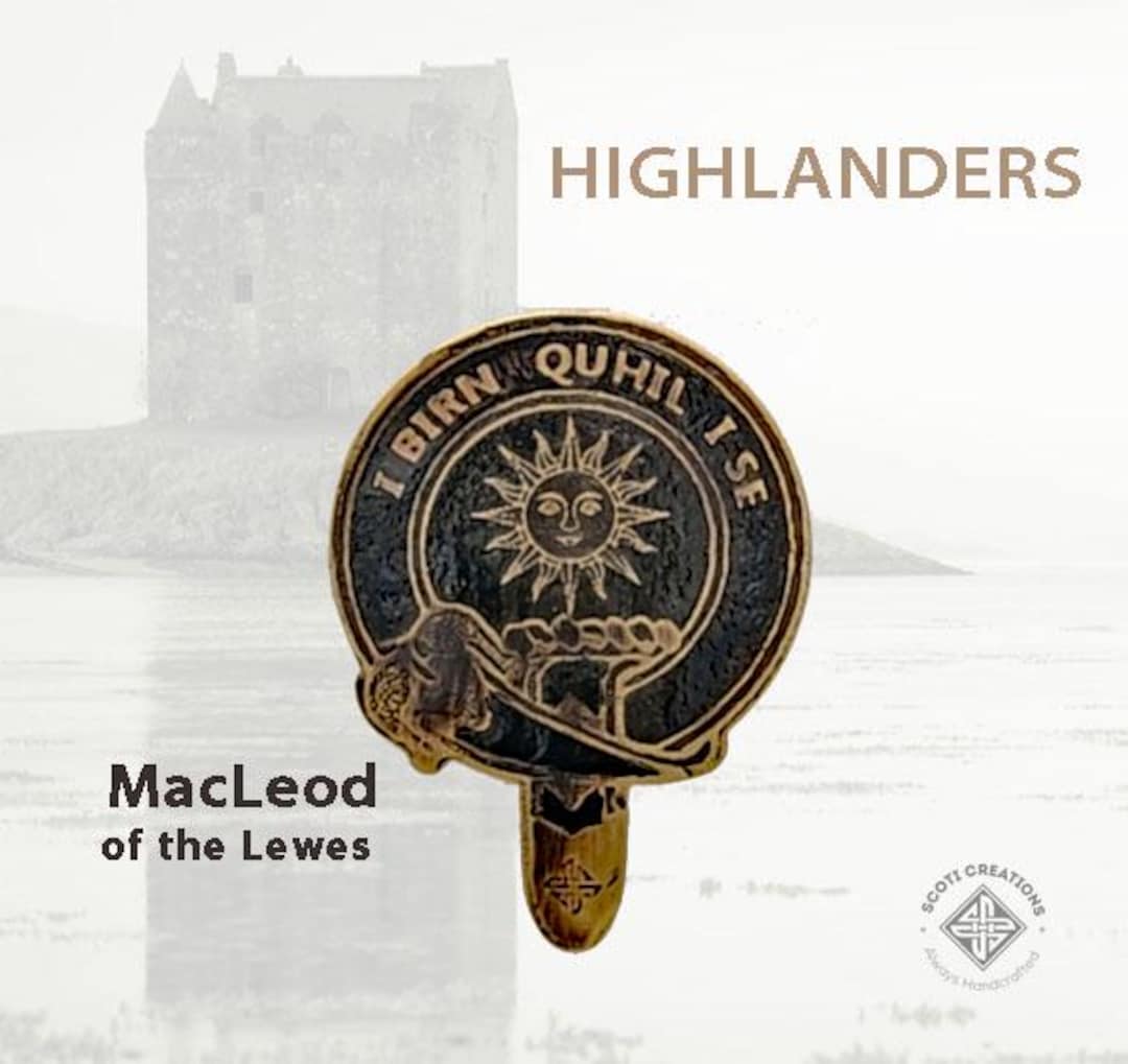 Clan Macleod of the Lewes Badge, Scottish Highland Clan - Etsy