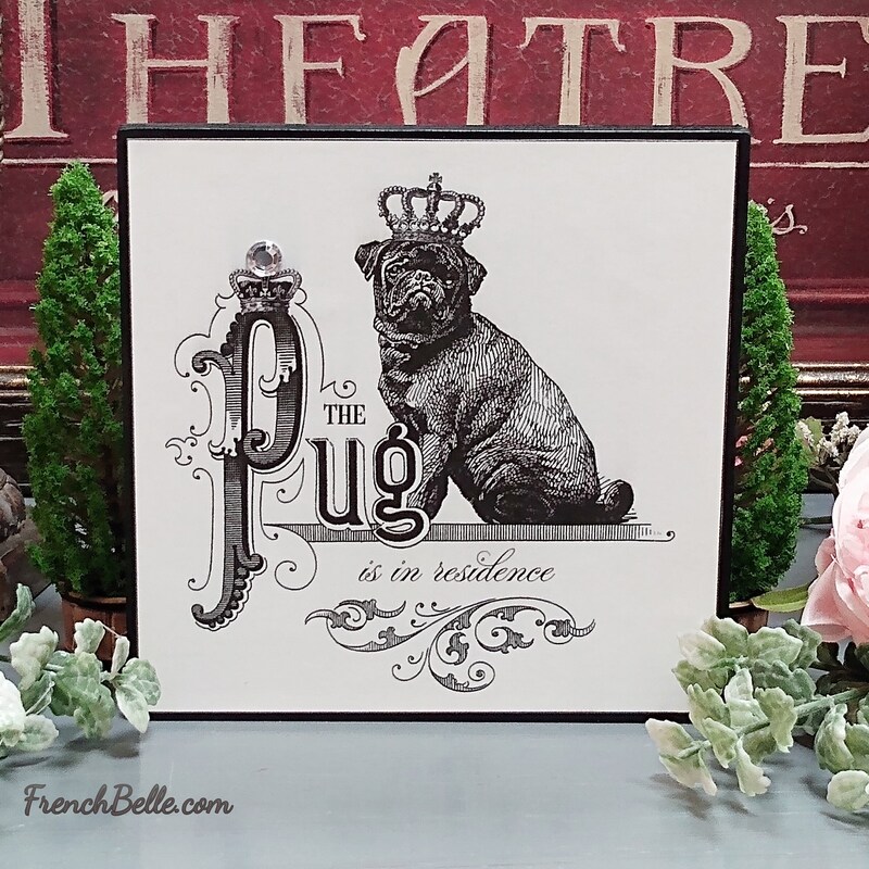 Pug Artwork - Etsy