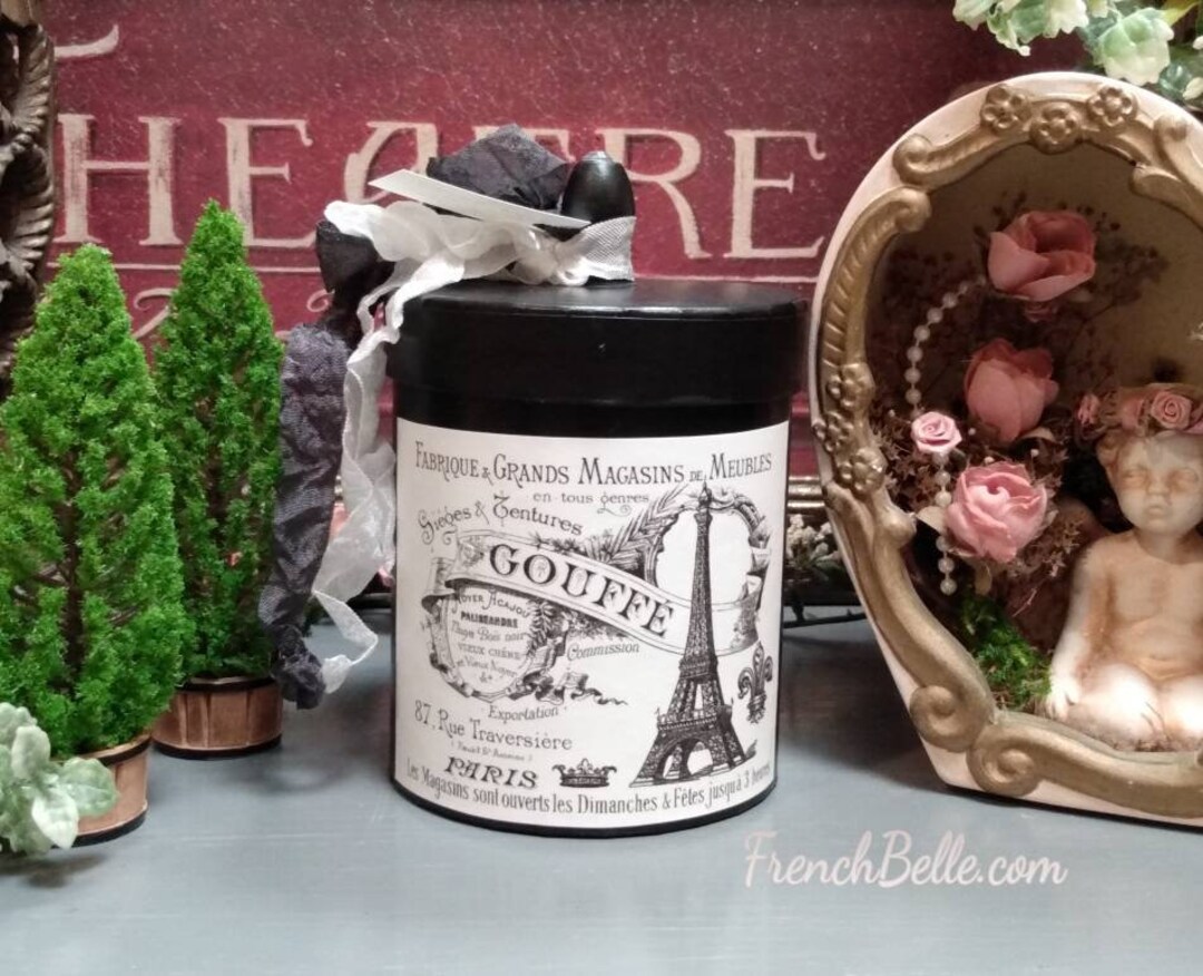 French Chic Container Box Paris Apartment Decor, Storage, Victorian ...