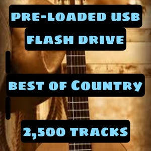 Flash Drive Pre Loaded With Music - Etsy
