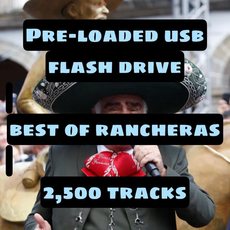 Flash Drive Pre Loaded With Music - Etsy