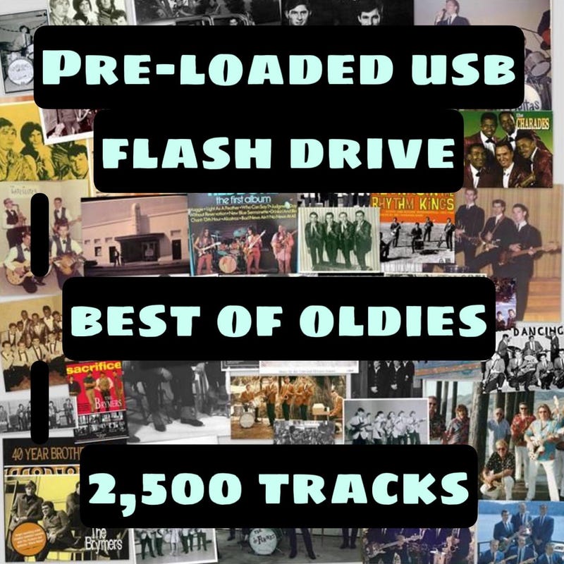 Flash Drive Pre Loaded With Music - Etsy