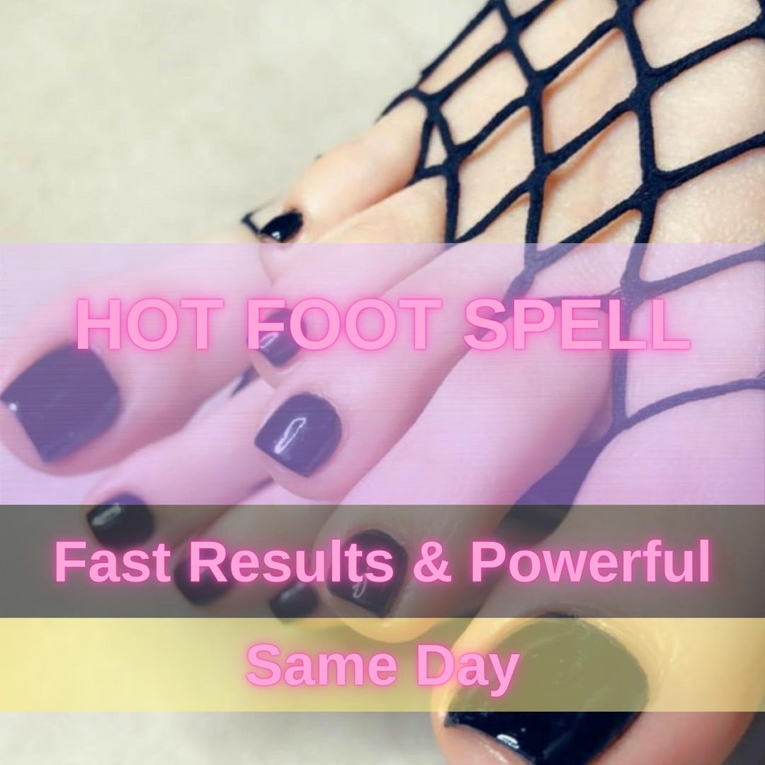 Hot Foot Spell Remove Negative People & Toxic Energies - Etsy